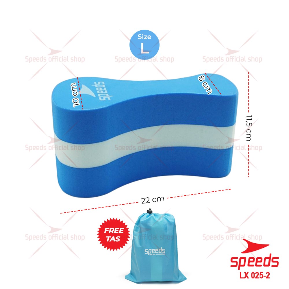 Jual SPEEDS Pullbuoy Pelampung Busa Alat Bantu Renang Belajar Berenang ...