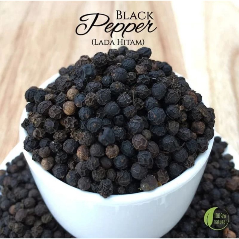 Jual Biji Lada Hitam Lada Hitam Kasar Merica Hitam Bumbu Dapur Rempah ...