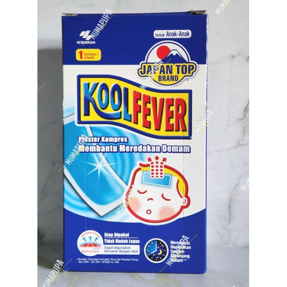 Jual 1 Box Koolfever Kool fever Anak Sachet isi 12 sachet | Shopee ...