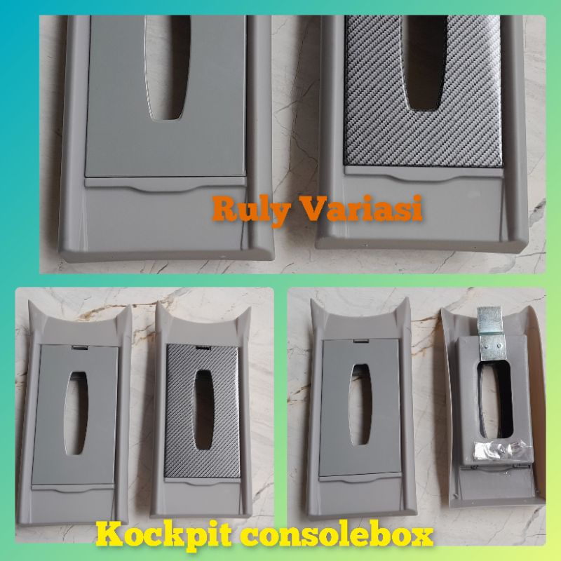 Jual Kockpit Roof Console Box Tempat Tissue Mobil All New Innova inova ...