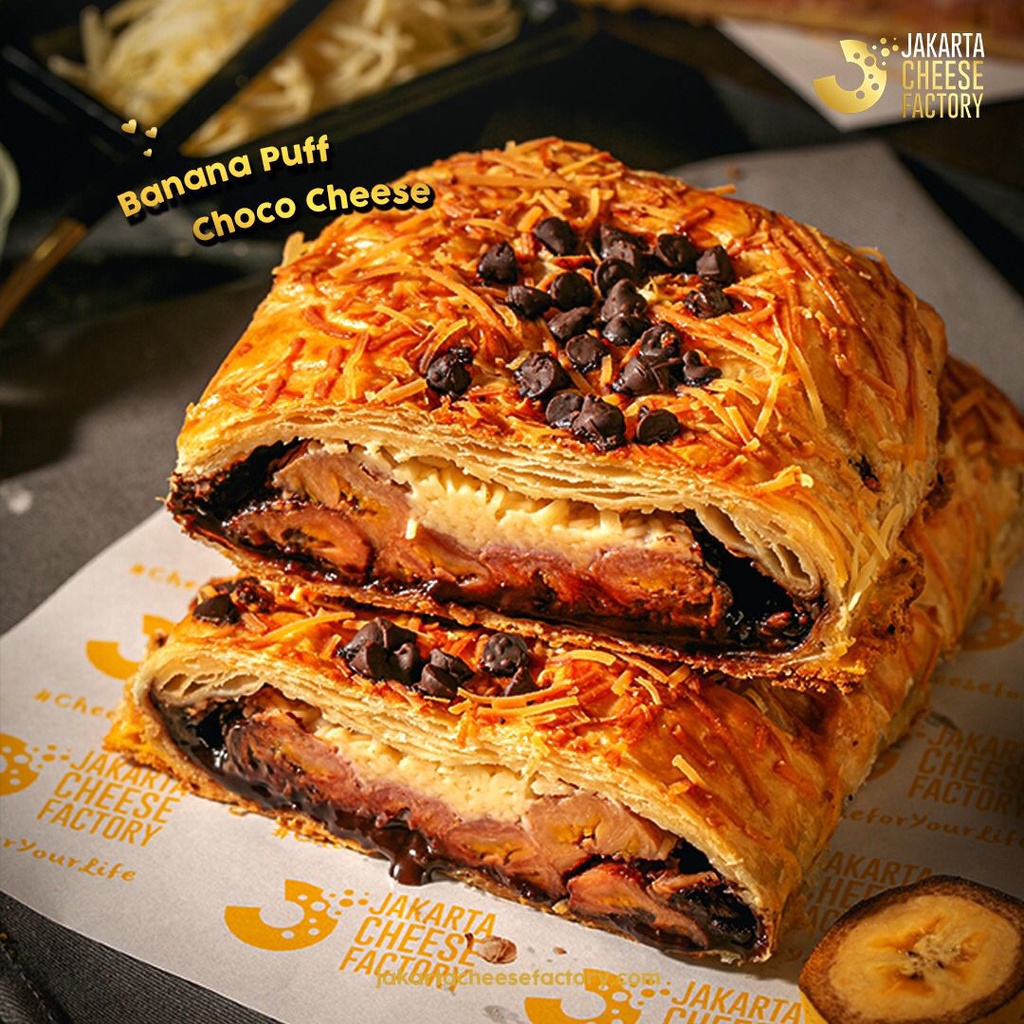 Jual Banana Puff Jakarta Cheese Factory | Shopee Indonesia
