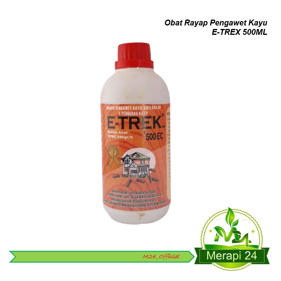 Jual Obat Rayap Pengeras dan Pengawet Kayu E-TREX 500ML | Shopee Indonesia