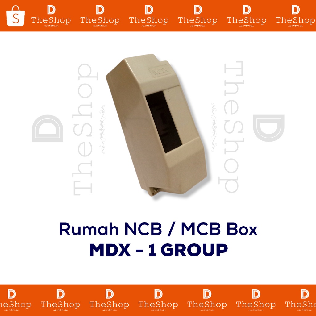 Jual Box Rumah MCB Fuse Group Timbul Outbow Single 1 Phase 2 Phase MDX ...