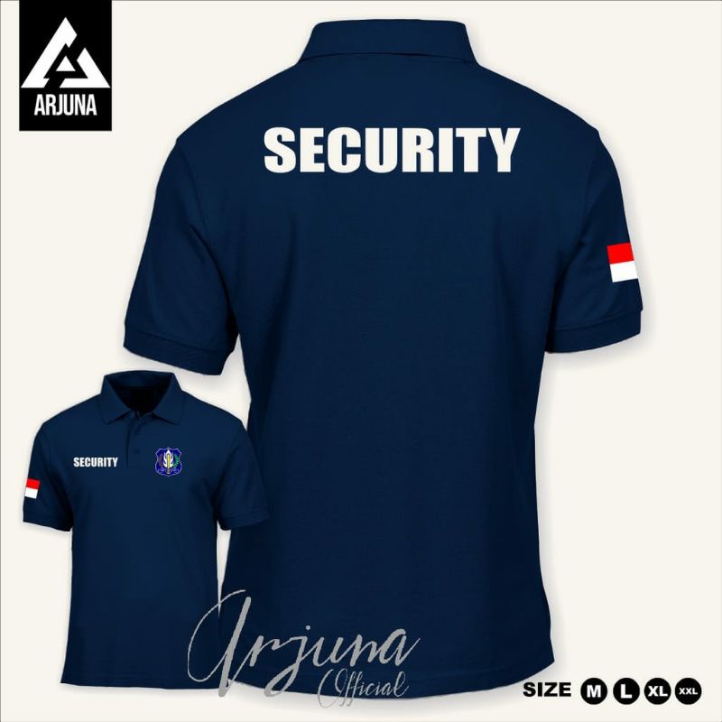 Jual BAJU KERAH POLO SECURITY INDONESIA // BAJU SECURITY // BAYAR ...