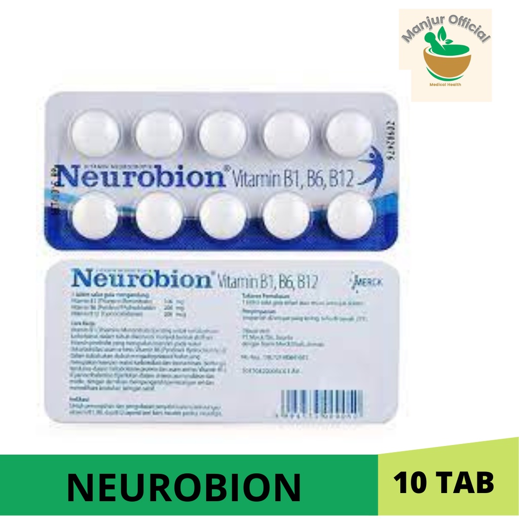 Jual Neurobion Tablet Vitamin Neurotropik Vitamin Saraf | Shopee Indonesia