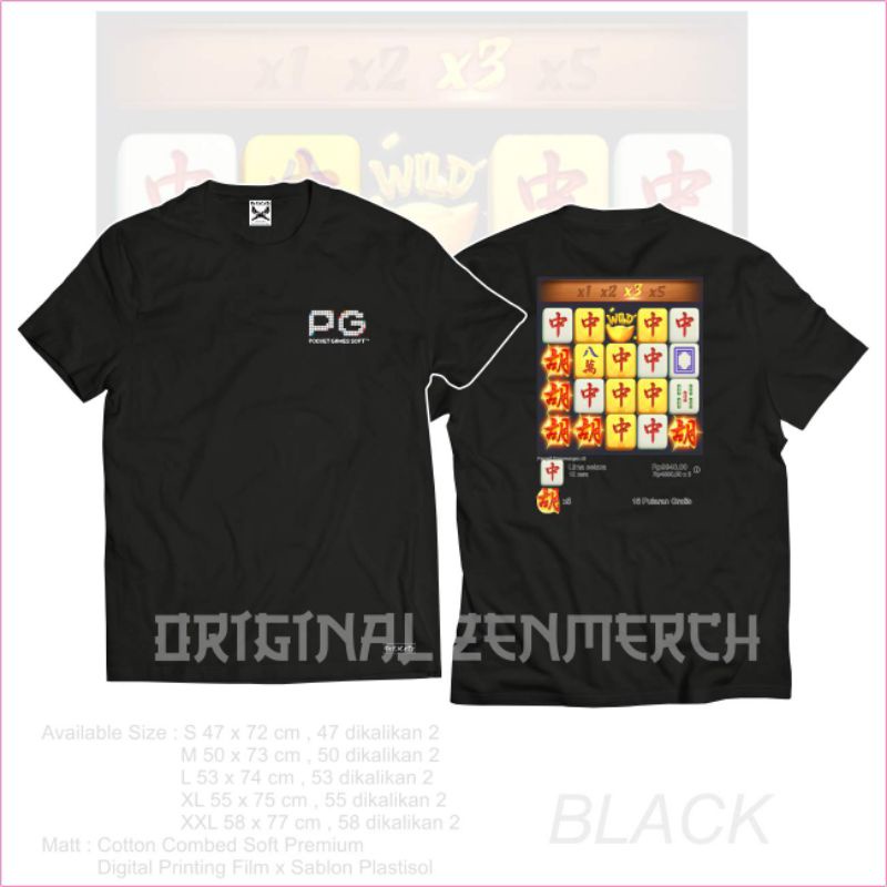 Jual Kaos Distro 12 Setara Mahjong Ways Maxwin PG Soft Terbaru Origins ...