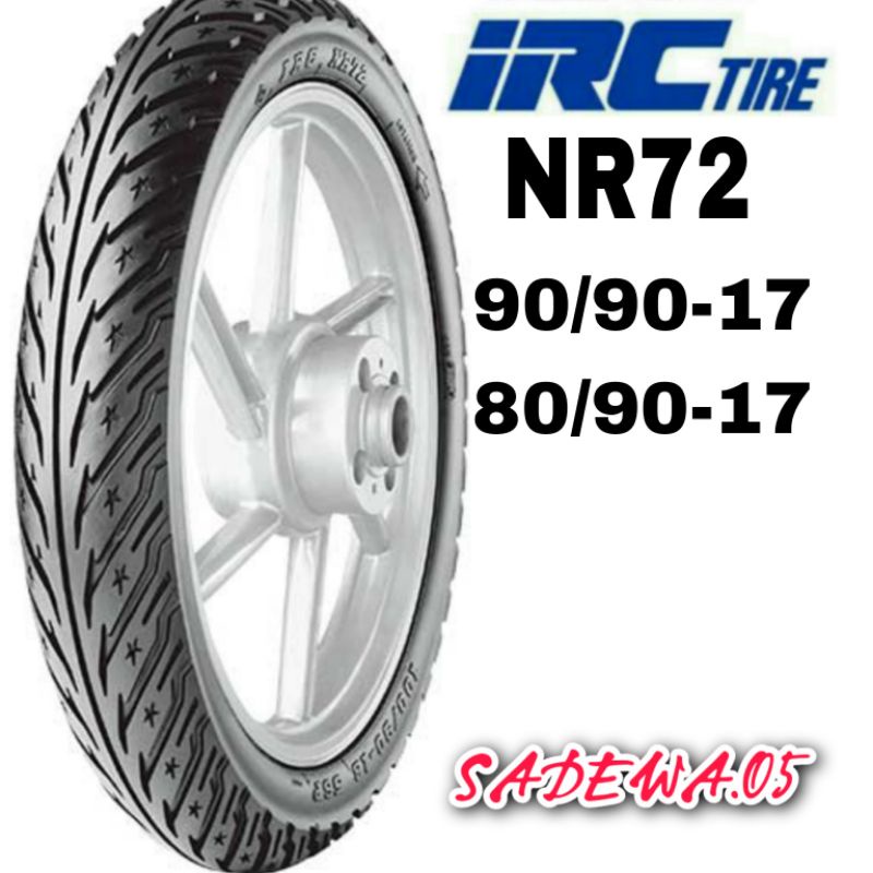 Jual BAN IRC NR72 BAN DEPAN BELAKANG VIXION/CB150/ SUPRA GTR/ SONIC ...