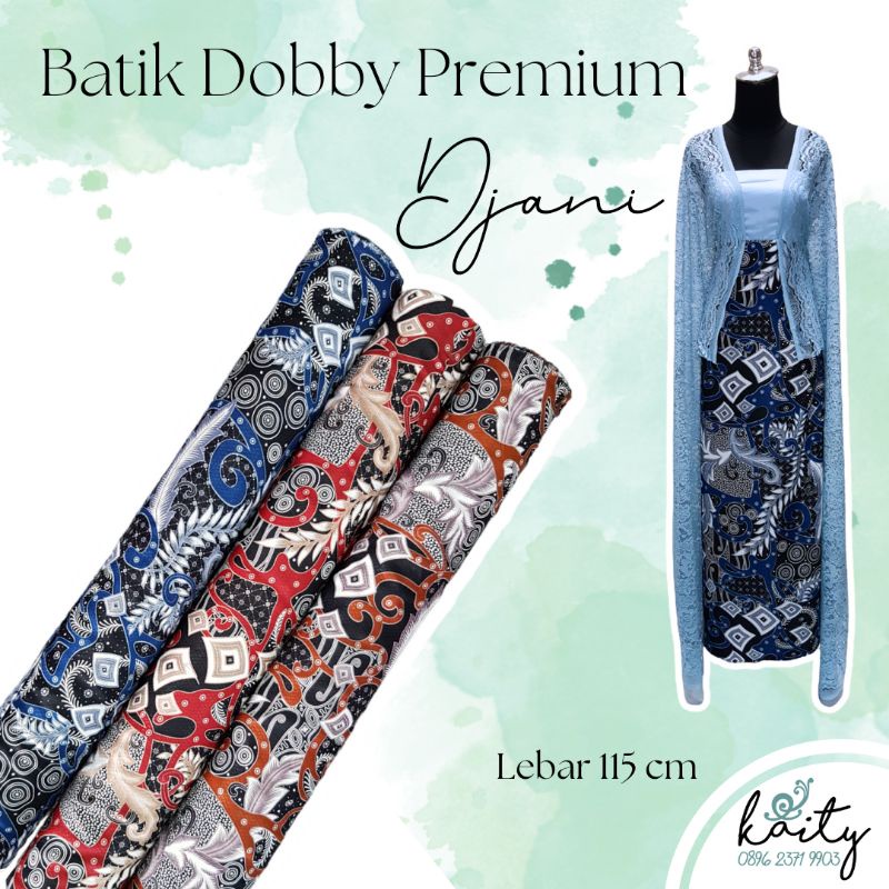 Jual Kain Batik bahan dobby dobbi premium motif Djani | Shopee Indonesia