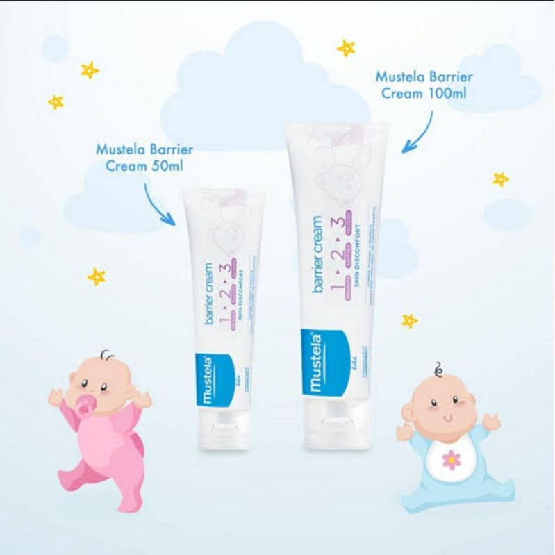 Jual Mustela Bebe Barrier Cream 50ml 50 ml / 100ml 100 ml Krim Ruam ...