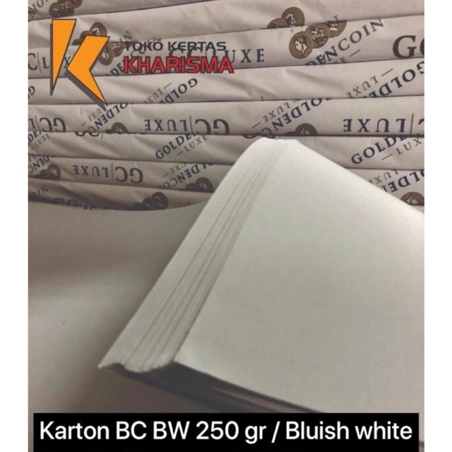 Jual Carton BW / Bluish White 250 Gram | Shopee Indonesia
