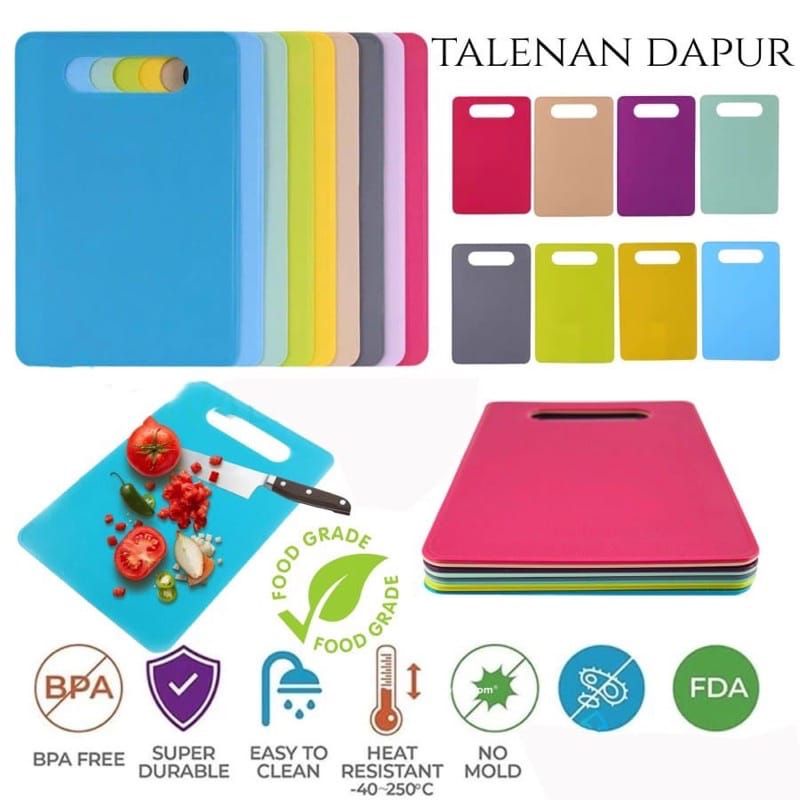 Jual TALENAN PLASTIK SERBA GUNA TALENAN DAPUR CUTING BOARD PLASTIC ...