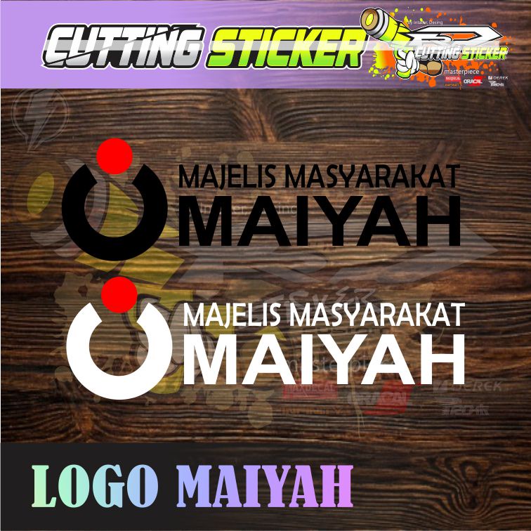 Jual STIKER CUTTING LOGO MAIYAH | Shopee Indonesia