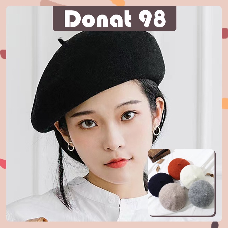 Jual Topi Baret Selebgram Kupluk Beret Hat Topi Fashion Winter - Topi ...