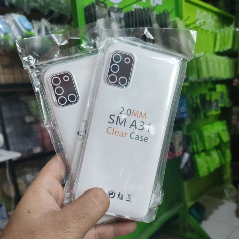 Jual Case Bening Samsung A31 Transparan Clear Tebal ACP-SAM A31 | Shopee Indonesia
