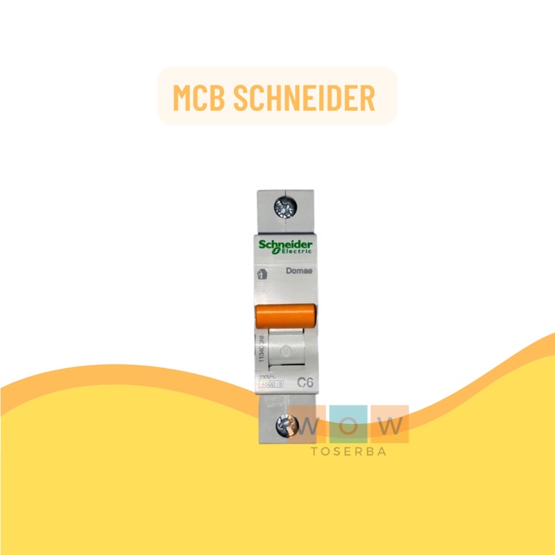 Jual Schneider MCB Merlin Gerin MG 6A , 10A , 16A , 20A , 25A , 32A , 40A , 50A , 63A SNI ...