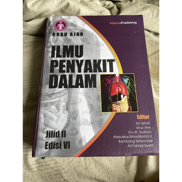 Jual buku ilmu penyakit dalam jilid II edisi VI | Shopee Indonesia