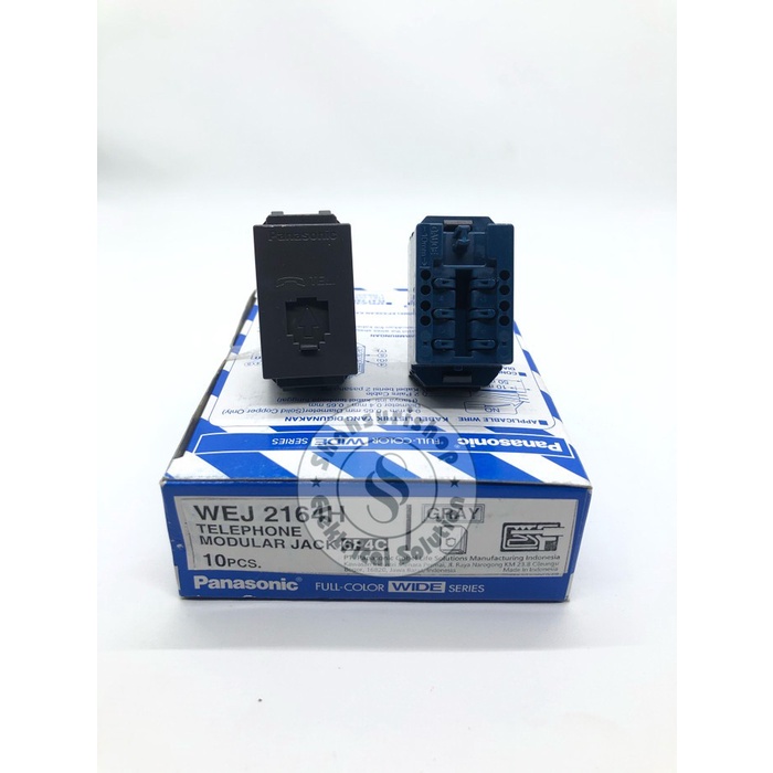 Jual MATA TELEPON PANASONIC WEJ2164H HITAM BLACK GREY | Shopee Indonesia