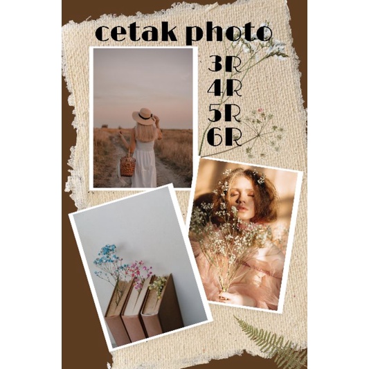 Jual cetak photo ukuran 3R 4R 5R 6R | Shopee Indonesia