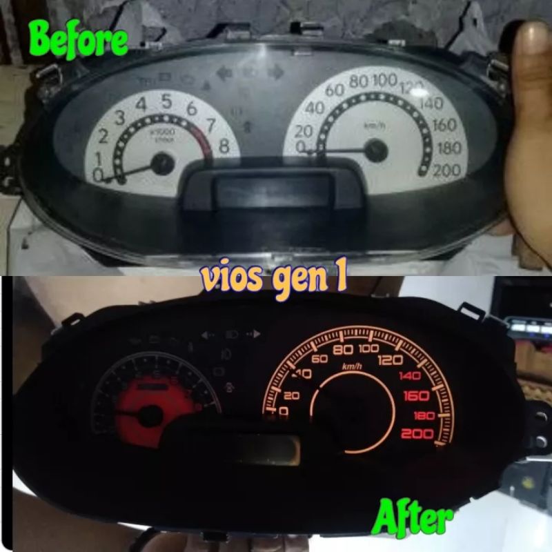Jual Vios limo gen 1 (Papan Speedometer Variasi) | Shopee Indonesia