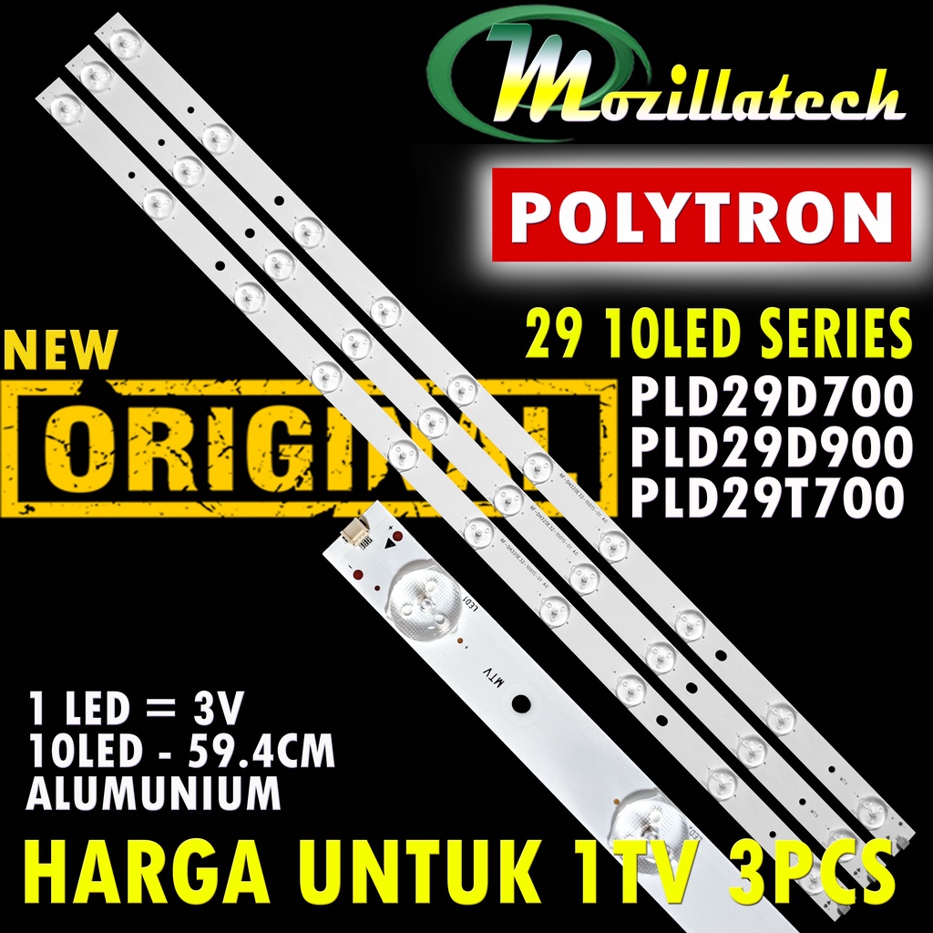 Jual BACKLIGHT POLYTRON PLD29D900 PLD29D700 PLD29T100 BACKLIGHT TV LED ...