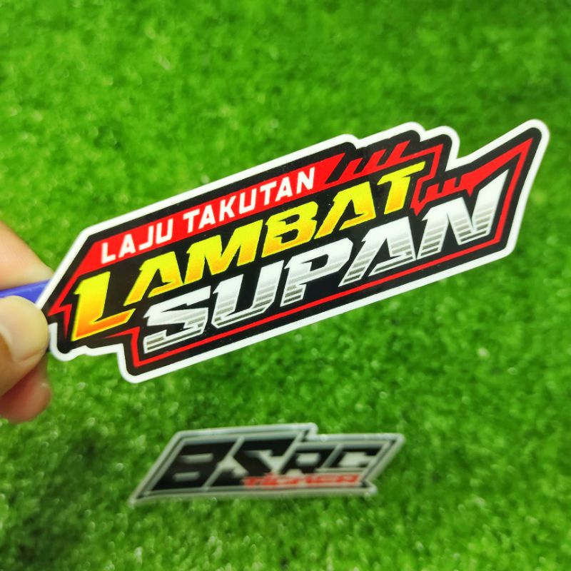 Jual sticker laju takutan lambat supan | Shopee Indonesia