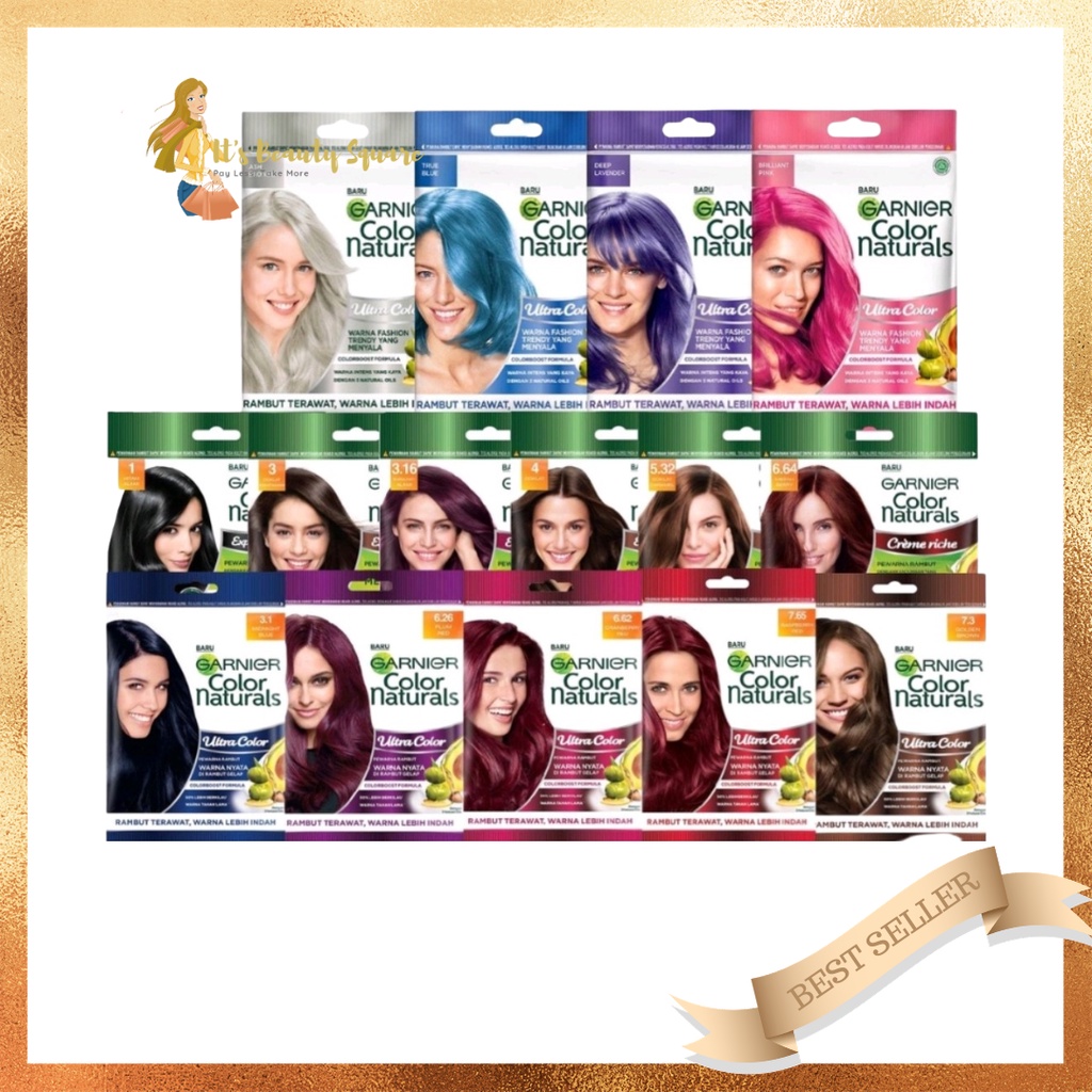 Jual Garnier Color Naturals Express Hair Color Sachet | Garnier Color ...