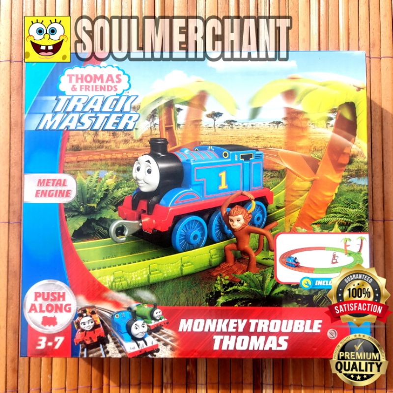Jual THOMAS & FRIENDS TRACK MASTER MONKEY TROUBLE THOMAS - ORIGINAL ...