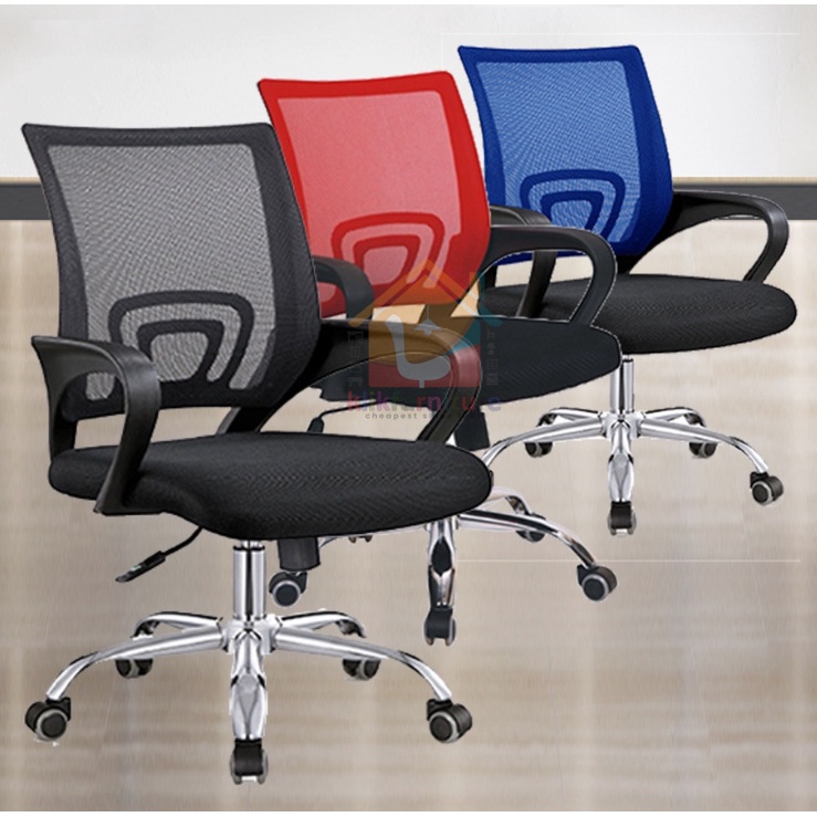 Jual GRADE A Promo Kursi Putar Kursi Kantor Kursi Jaring Net TANGO | Shopee Indonesia