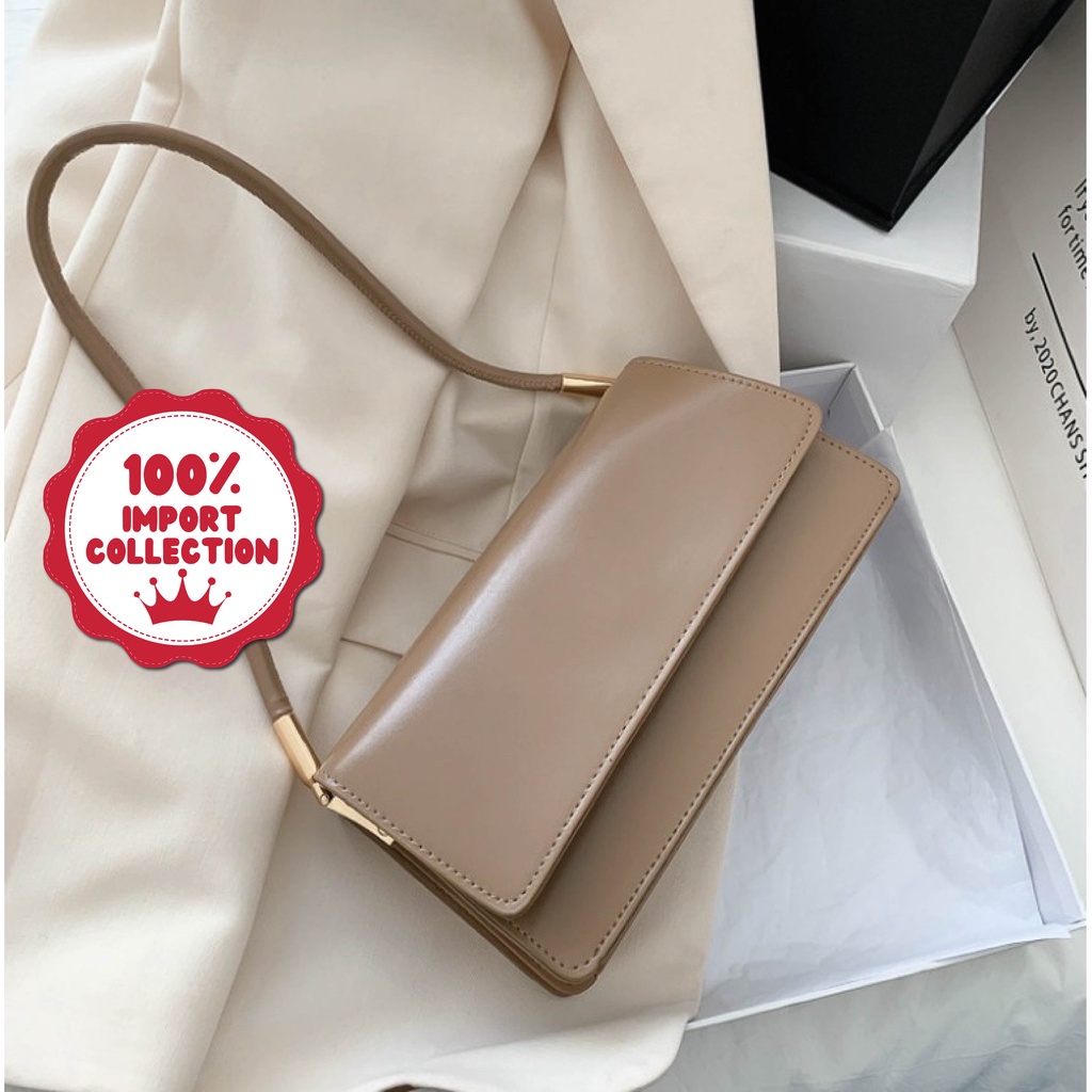 Jual RAISSA Shoulder Bag Tas Bahu Selempang Tali Engsel Elegan Slingbag ...