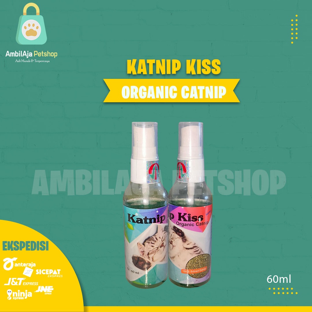 Jual Organic Catnip Spray - Katnip Kiss Penghilang Stress Kucing ... Jual Organic Catnip Spray - Katnip Kiss Penghilang Stress Kucing ...