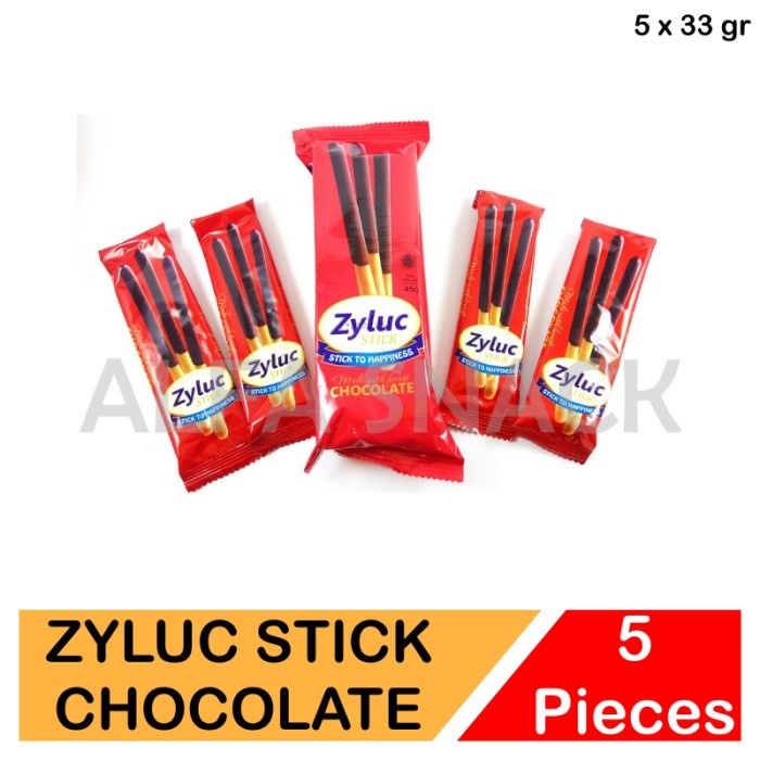 Jual Biskuit Stick Zyluc Chocolate 33 gram | Shopee Indonesia