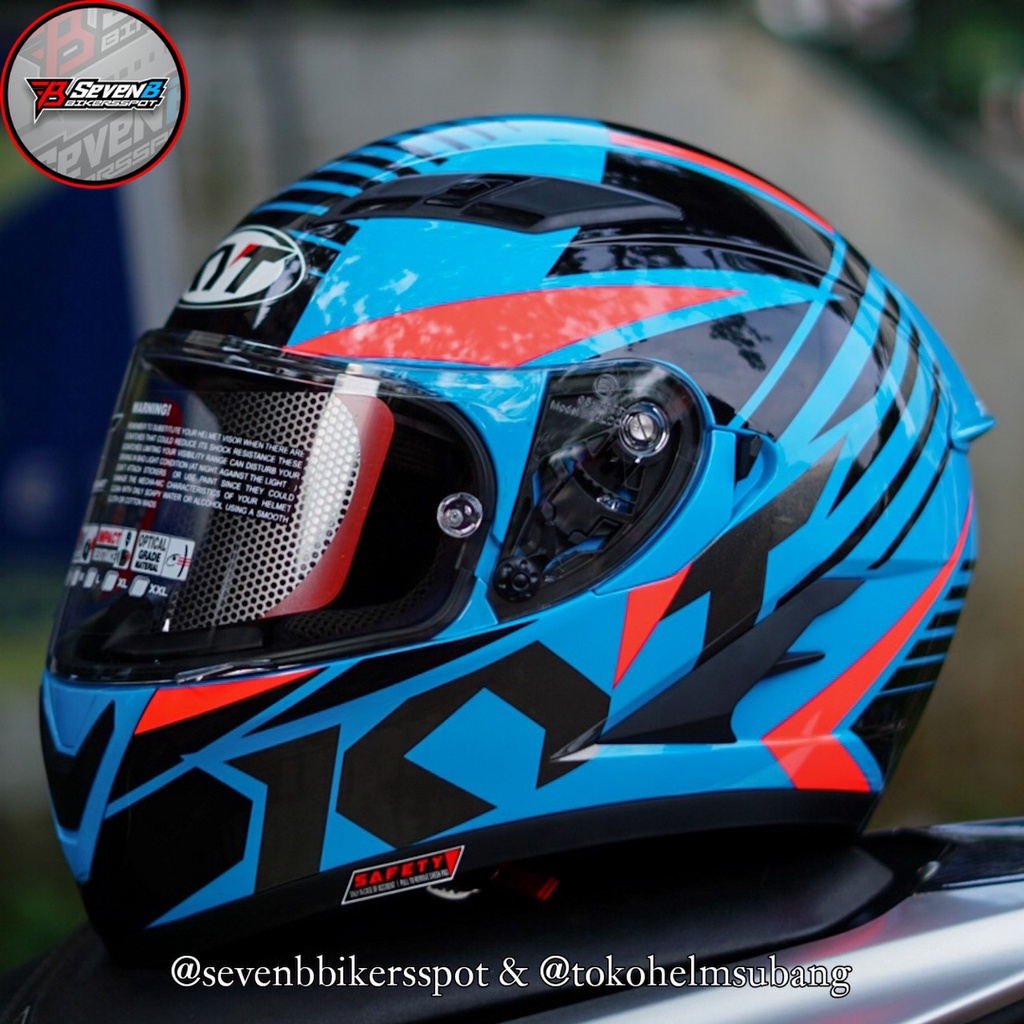 Jual HELM KYT FALCON FR FULL FACE ORIGINAL SNI | Shopee Indonesia