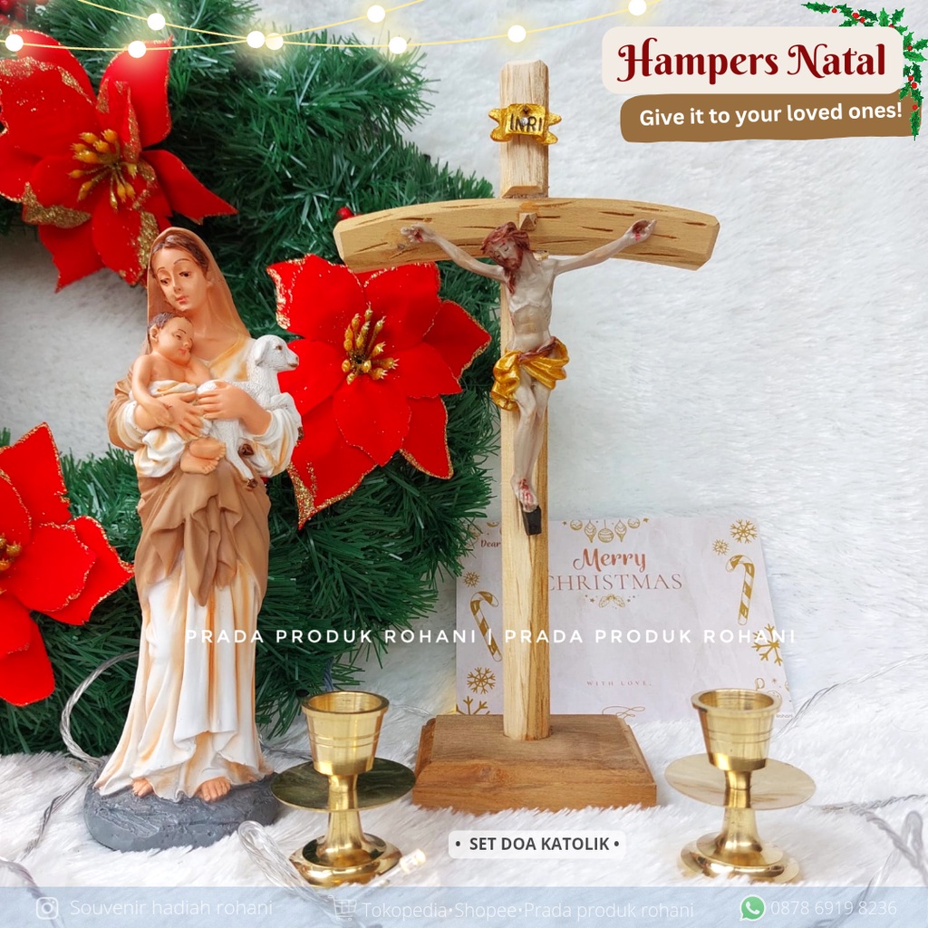 Jual Patung Natal|Set Doa/Kado Natal|Set Doa Rohani/Hadiah Rohani ...