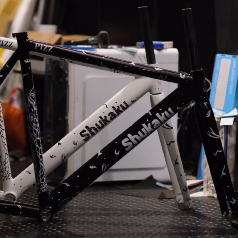 Jual Pizz Shukaku Frameset Frame Set Alloy Sepeda Fixie Fixed Gear ...