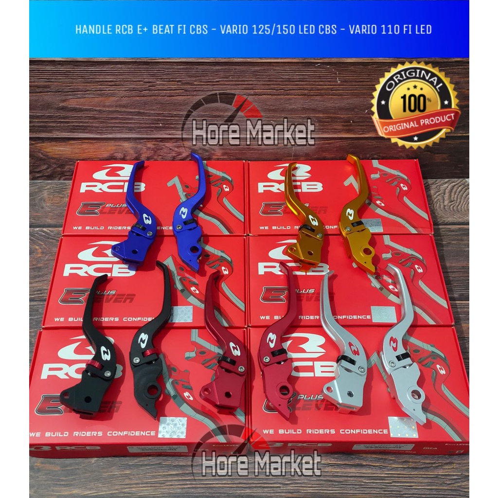 Jual HANDLE RCB E2 LEVER - E+ MOTOR BEAT FI CBS / VARIO 125 150 OLD LED ...