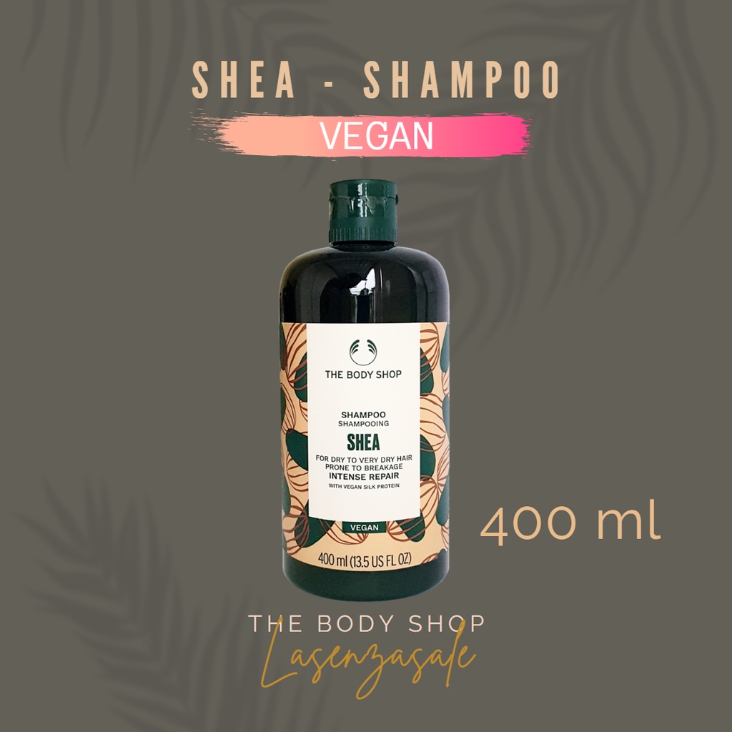 Jual The Body Shop - Shea Shampoo 400 ml | Shopee Indonesia