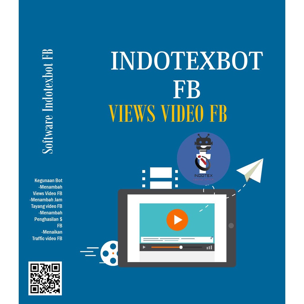 Jual Software INDOTEX bot efbi alat untuk vi3w Vid3o Faceb00k | Shopee Indonesia