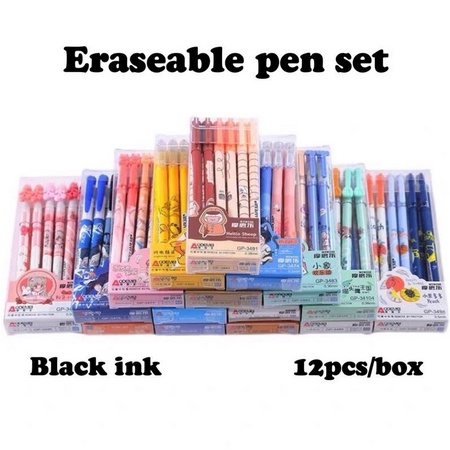 Jual UG (12pcs) pena bisa hapus/pen gel hapus/erasable pen/pen hapus ...