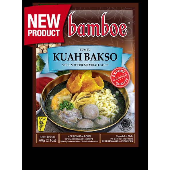 Jual Bamboe Bumbu Instan Ayam Goreng Kalasan Empal Gule Kuah Bakso ...
