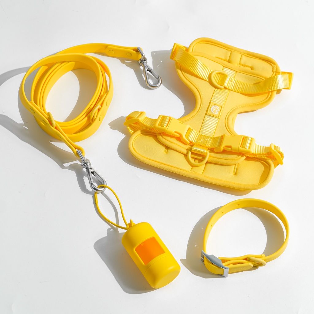 Jual Furrentials Full Set - Leash, Collar, Harness & Poop Bag Carrier ...
