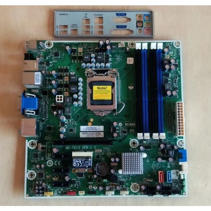 Jual MOTHERBOAD HP H57 LGA 1156 WIFI INTERNAL 4 SLOT RAM DDR3 | Shopee ...
