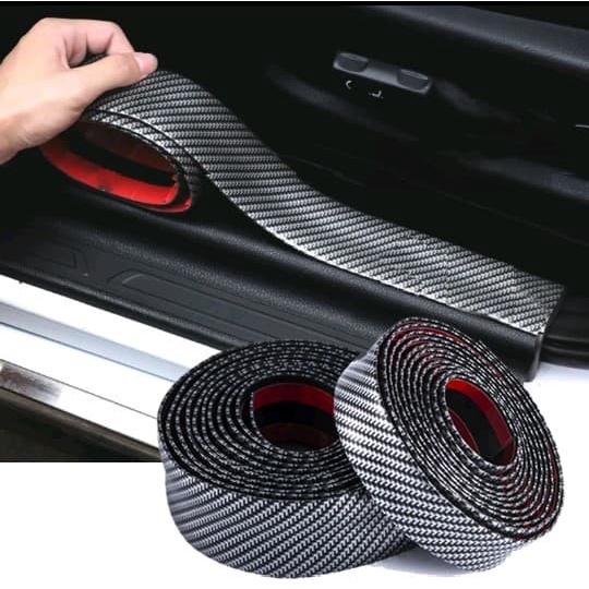 Jual Unik BLACK GLOSSY 3D CARBON FIBER STICKER - CAR STIKER HARGA PER 1 ...