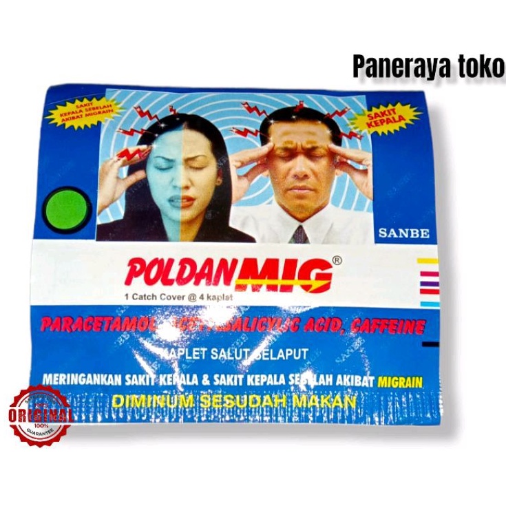 Jual POLDANMIG #Obat Sakit Kepala | Shopee Indonesia