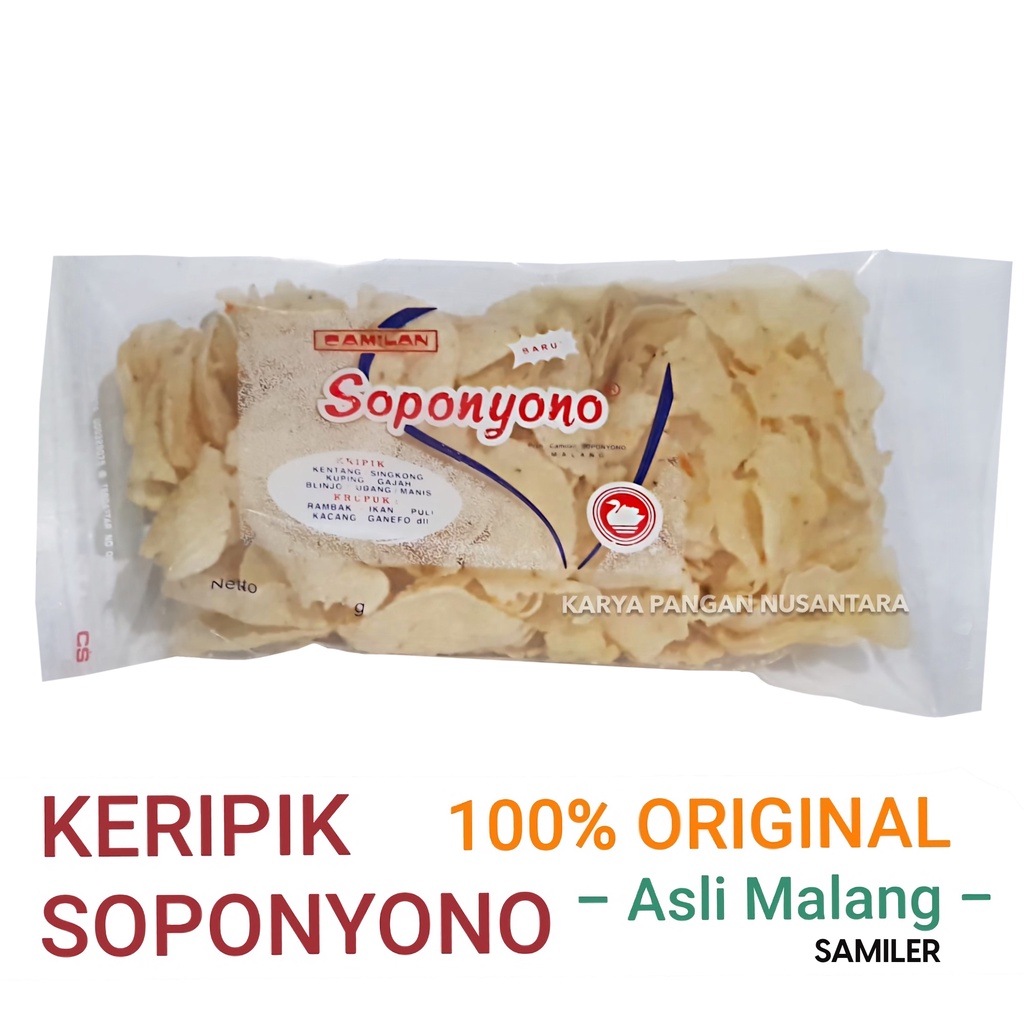 Jual KERIPIK SAMILER SOPONYONO ORIGINAL KRIPIK SAMILER KRUPUK SAMILER ...