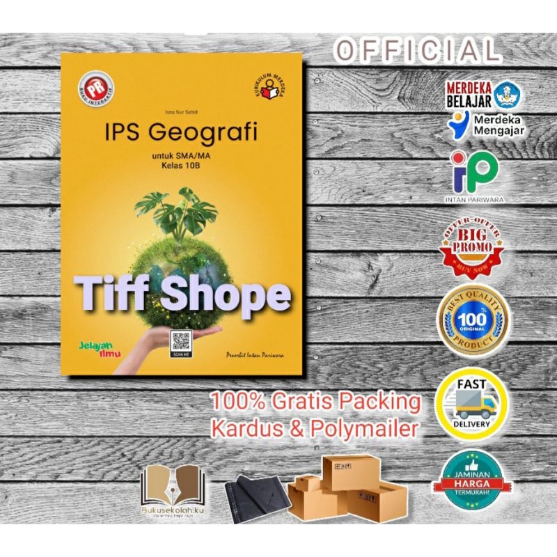 Jual Buku PR/LKS interaktif geografi kelas X,10 semester 1 dan 2 kurikulum merdeka tahun 2022 ...