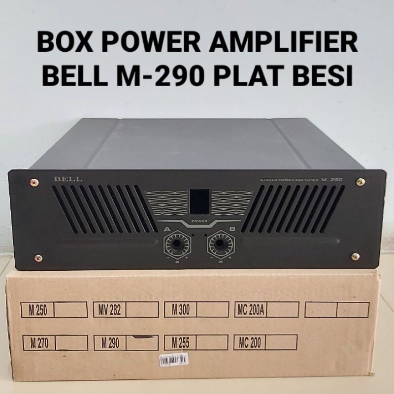 Jual Box Power Amplifier BELL M 290 | Shopee Indonesia