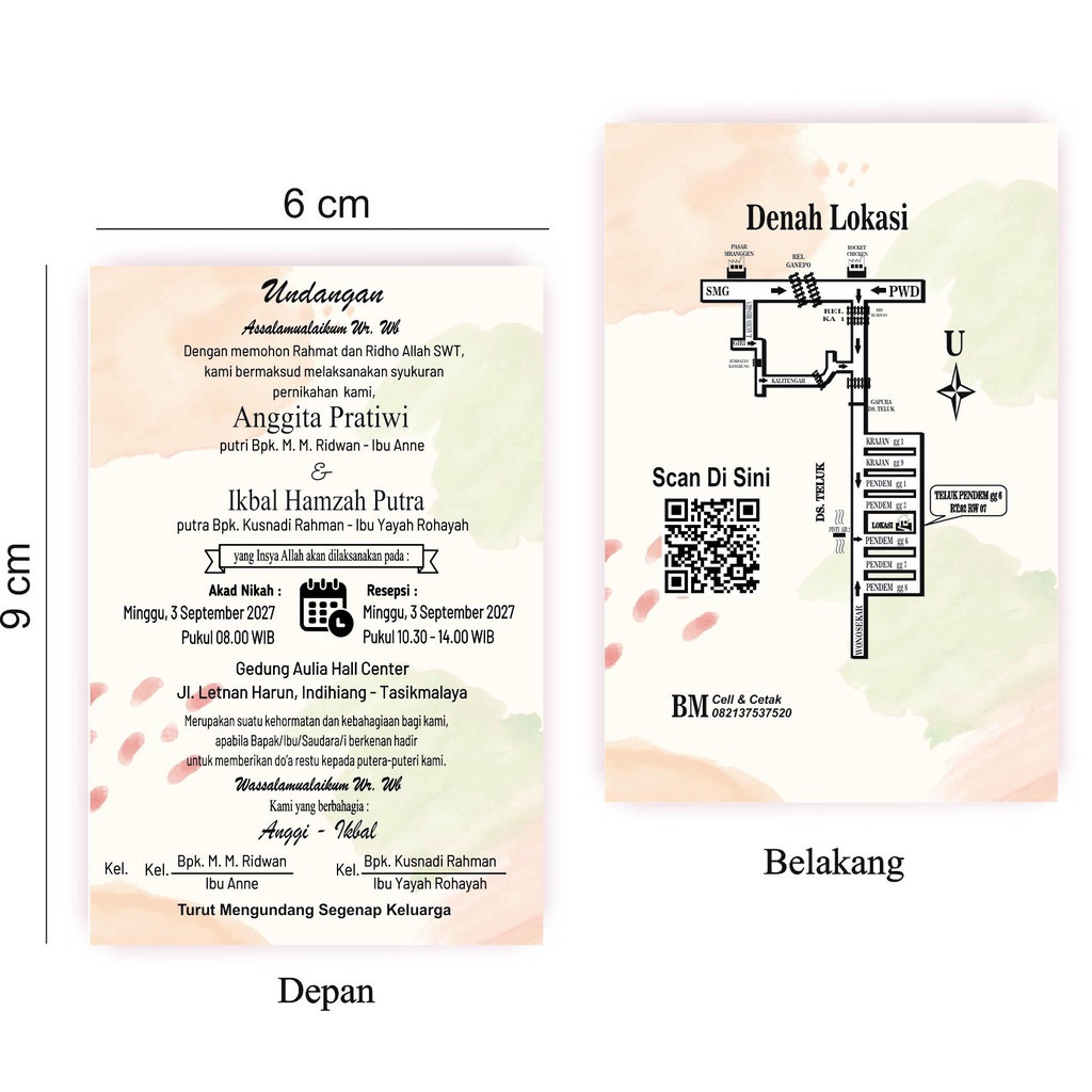 Jual UNDANGAN MINI kopi besekan pujungan bisa request untuk nikahan ...