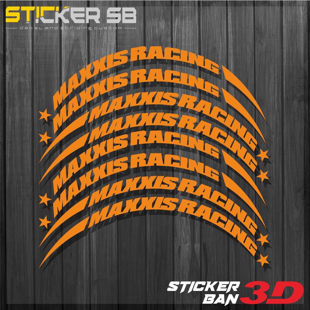 Jual Stiker Ban - Stiker Tire Bomb / Stiker Font Ban sticker ban 3D ...