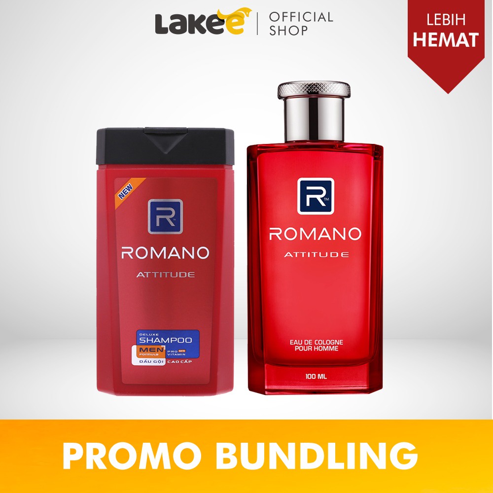 Jual Romano Anti dandruff shampo Attitude 70ml Romano Eau de cologne ...