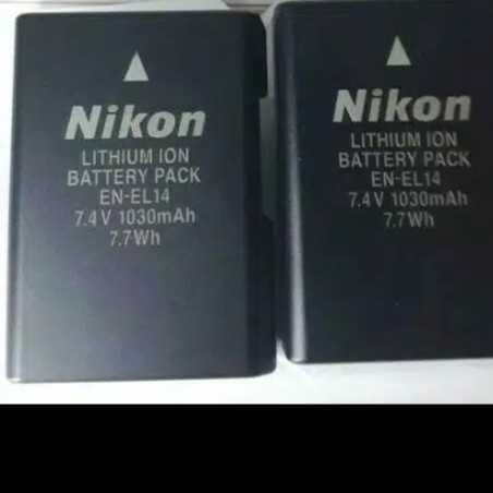 Jual BATERAI NIKON EN-EL14 BATERAI CAMERA ORIGINAL | Shopee Indonesia